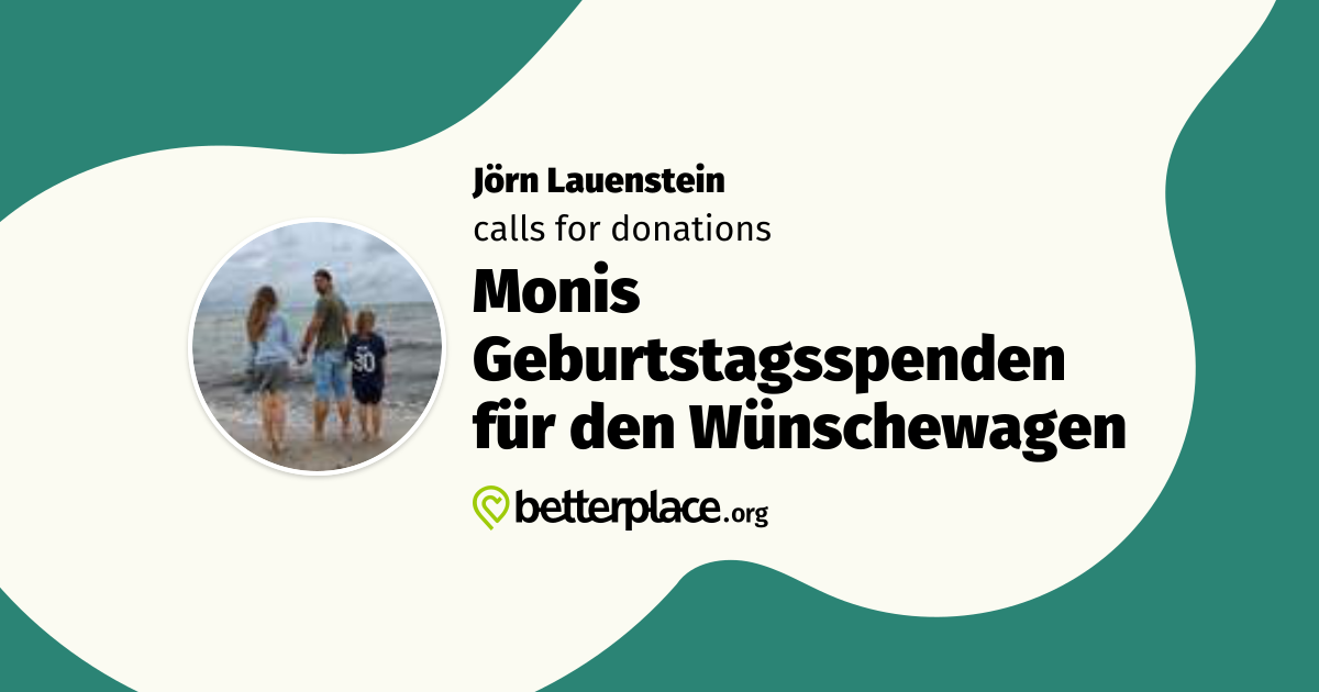Monis Geburtstagsspenden für den Wünschewagen by Jörn Lauenstein ...