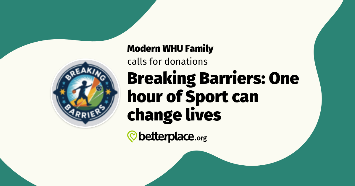 Breaking Barriers: One hour of Sport can change lives by Modern WHU ...